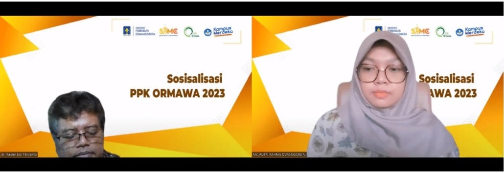 Sosialisasi PPK ORMAWA UII 2023 - Direktorat Pembinaan Kemahasiswaan (DPK) UII